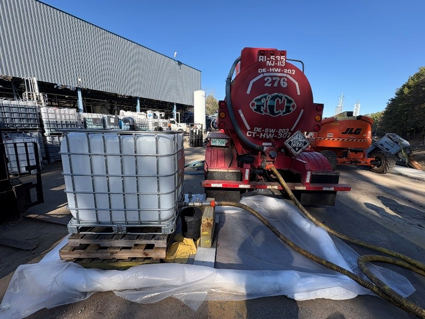 Safe Management of an Off-Spec Arsenic Acid Tanker - WTS